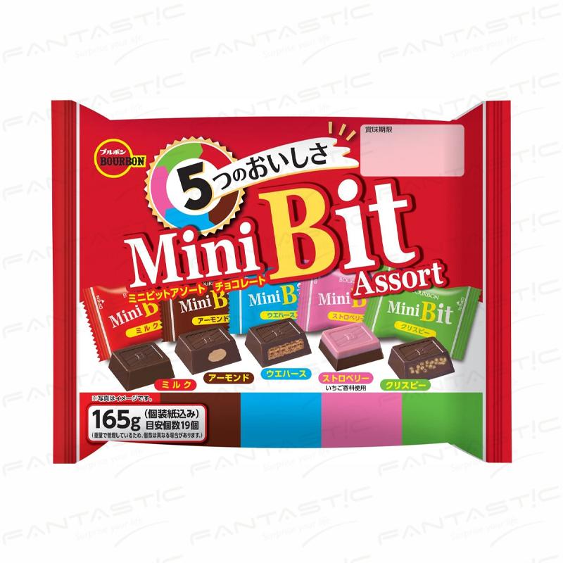 北日本Mini Bit綜合巧克力風味糖果|-京奇貿易有限公司-商品介紹