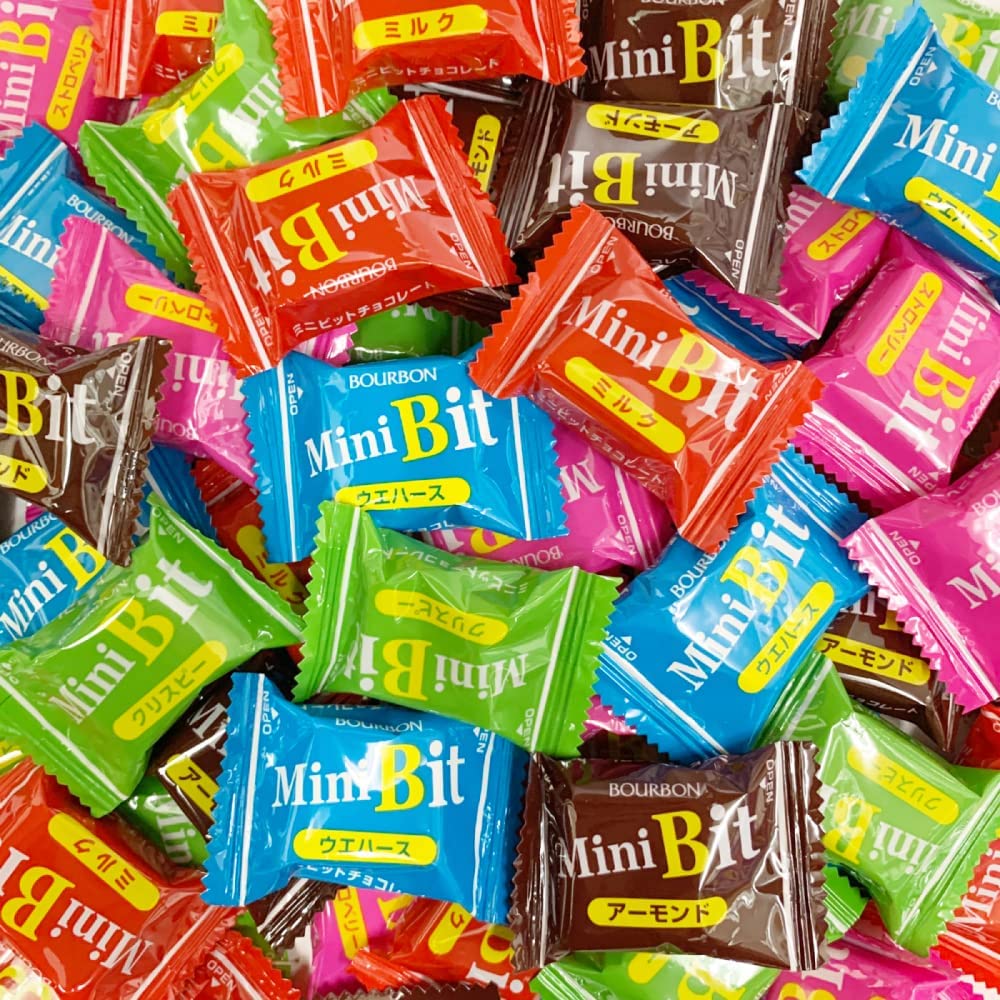 北日本Mini Bit綜合巧克力風味糖果|-京奇貿易有限公司-商品介紹